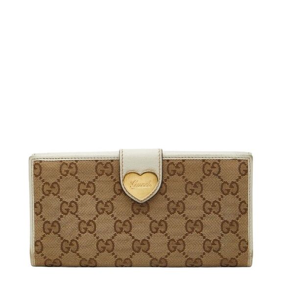 Gucci | Bags | Gucci Gg Canvas Long Wallet | Poshmark